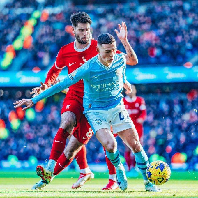 ليفربول يفرض التعادل على مان سيتي
