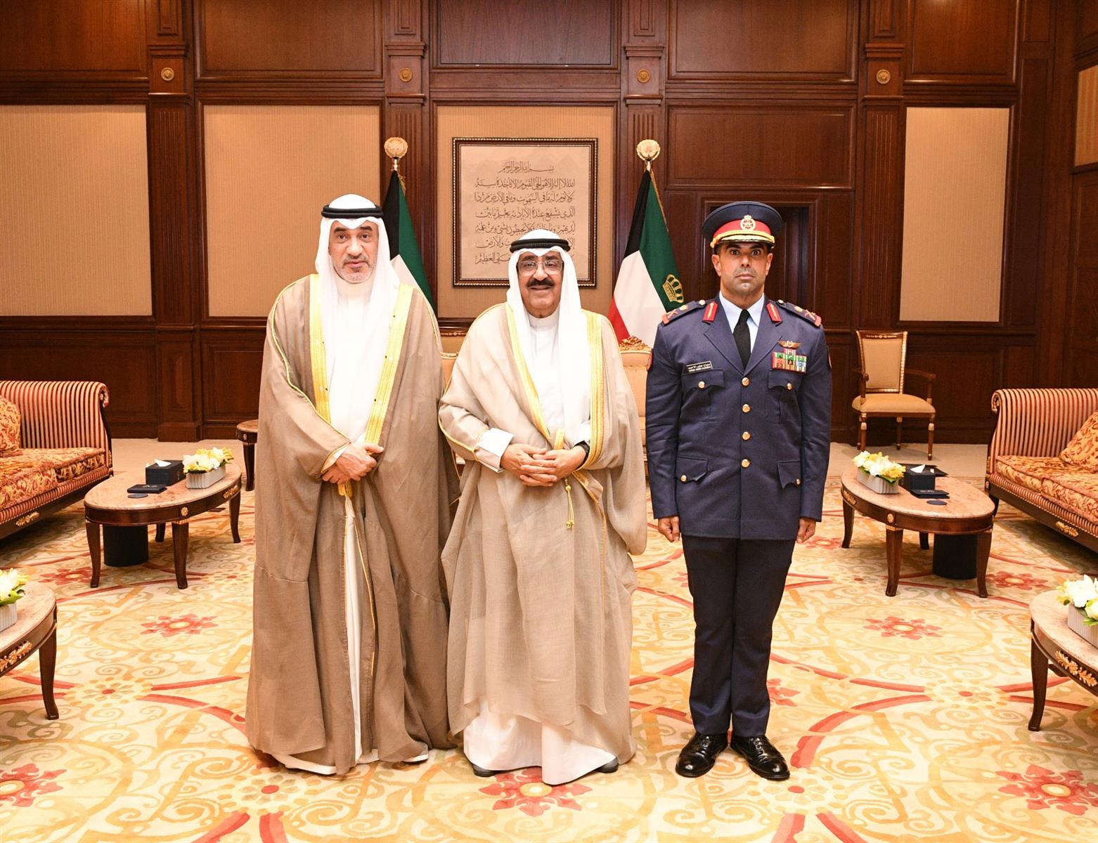 سمو الأمير استقبل اليوسف ونائب رئيس الأركان